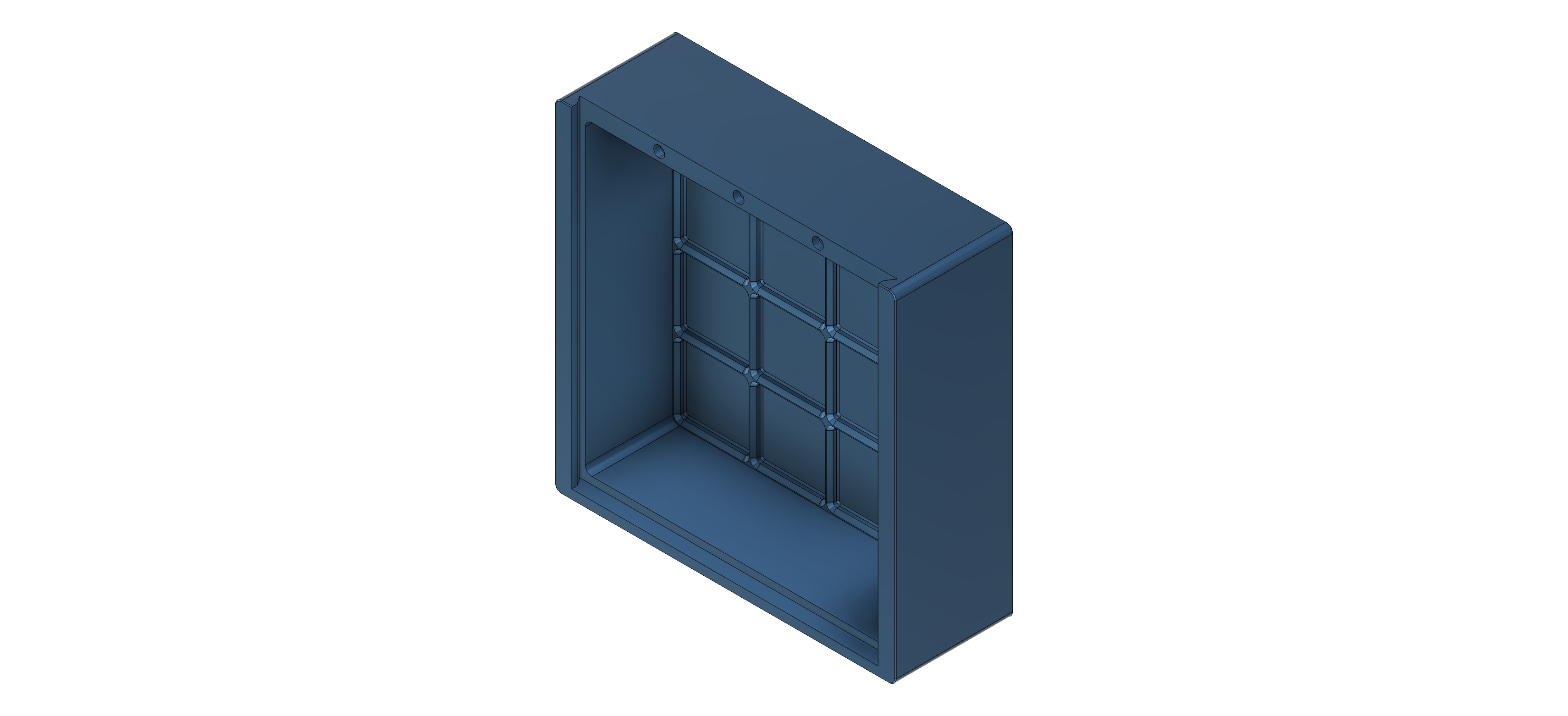 Gridfinity 4x4 transport box with sliding magnetic lid by AWSW ...
