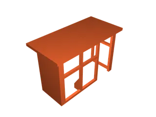 Mini Bus Stop Model (No Supports) by LousBoards | Download free STL ...