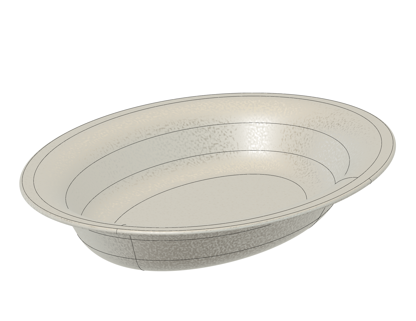 Elliptical bowl by mscalora | Download free STL model | Printables.com