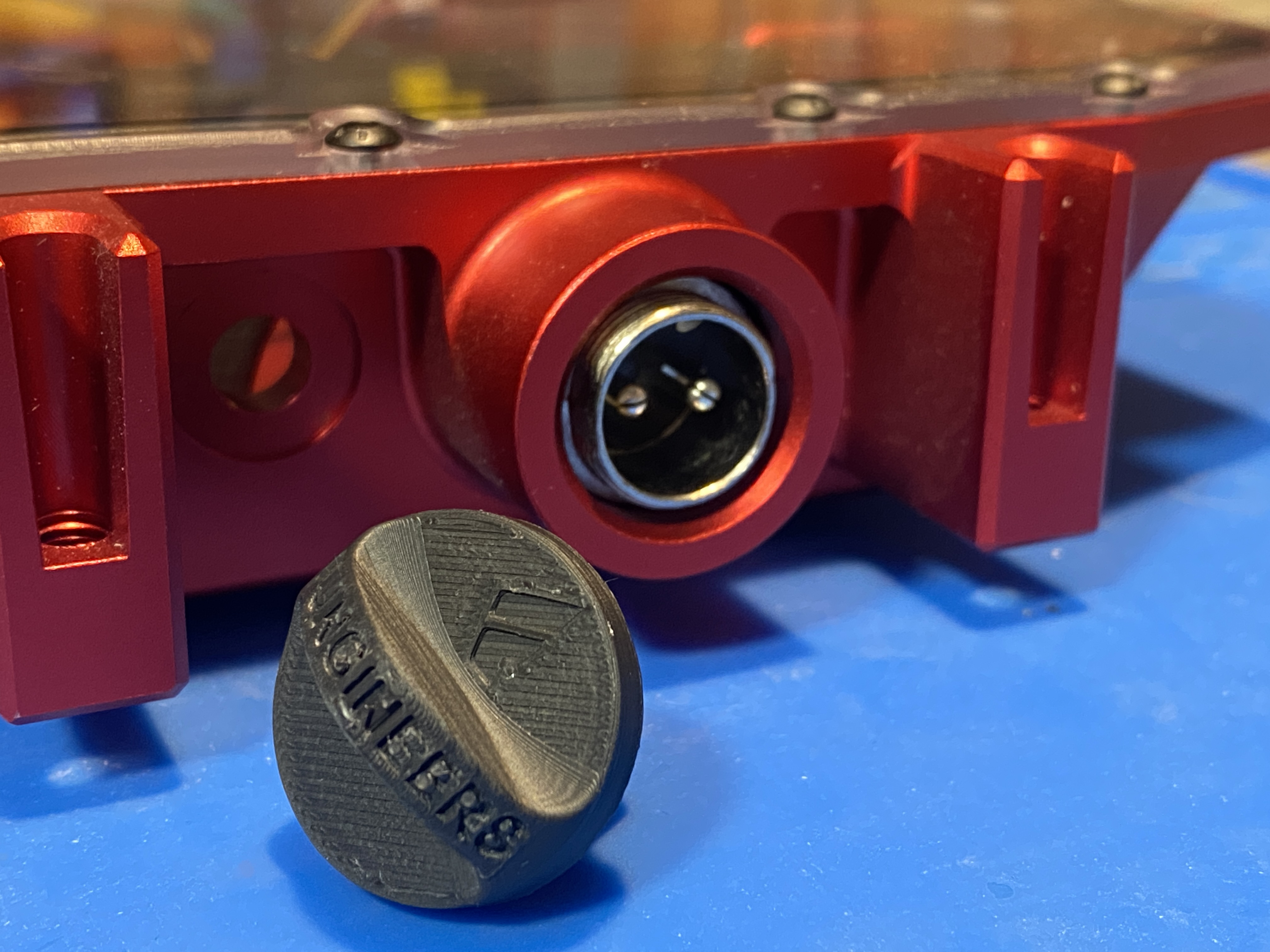 Funwheel Charge plug protector GX16-2 by Lia | Download free STL model ...