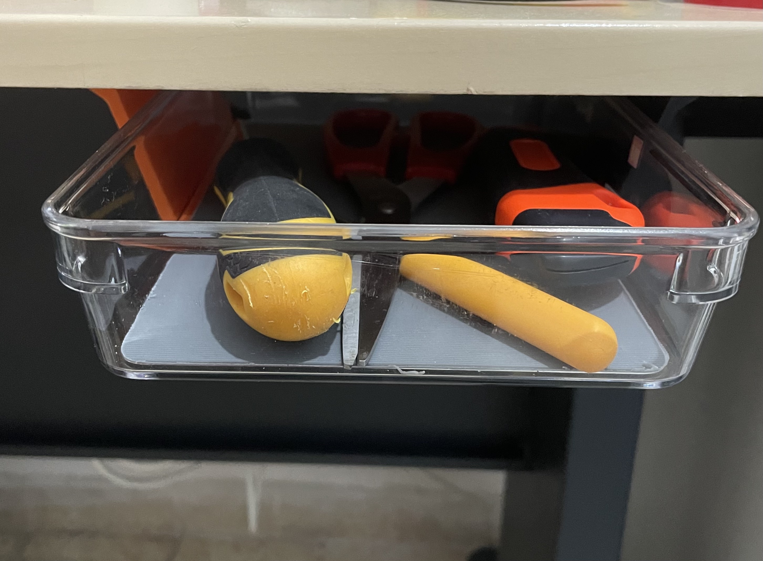 Under-Desk Drawer Slider by Shlomi Haver | Download free STL model ...