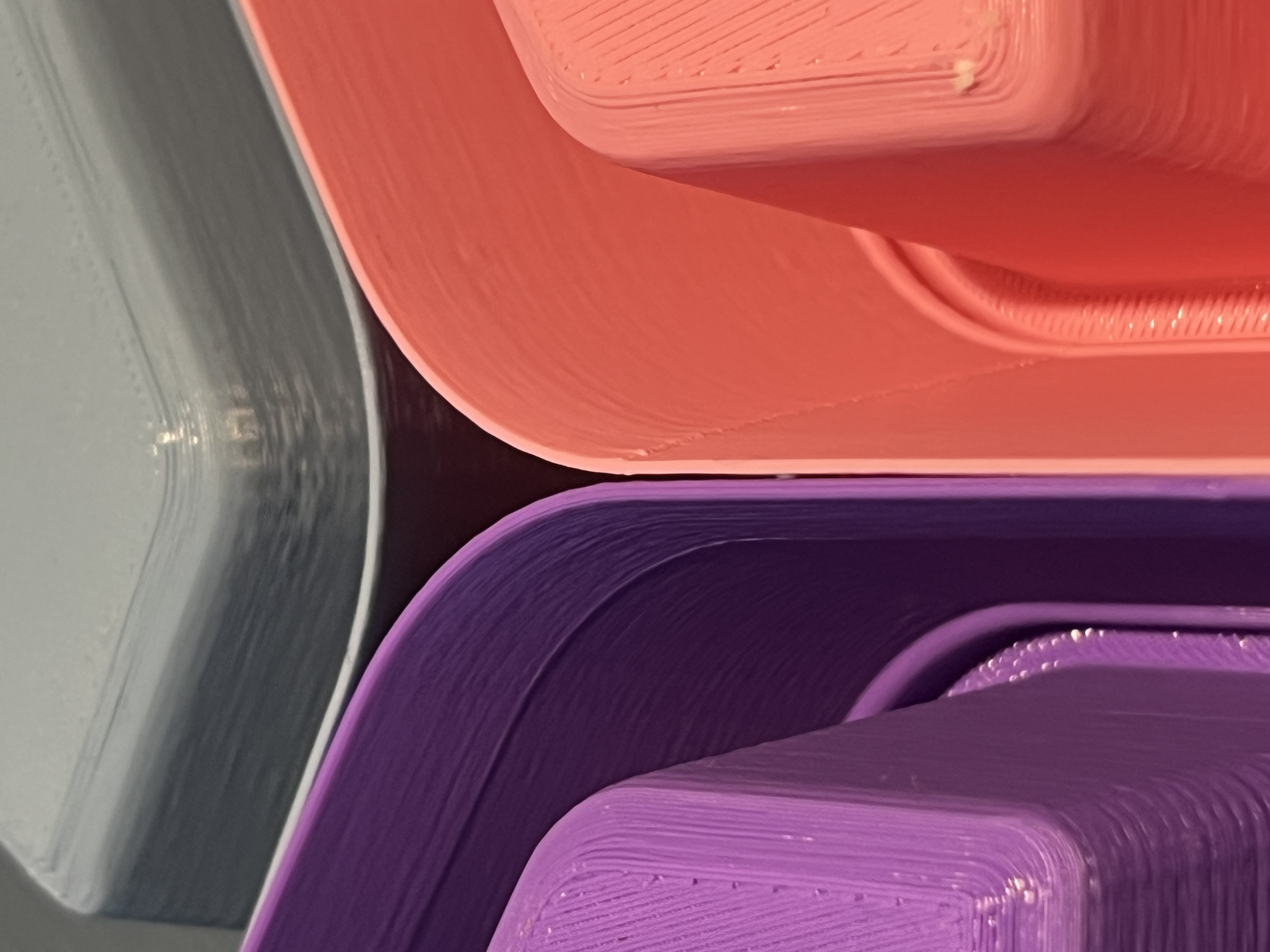 Stackable Hexagonal Organizing Trays with Lids by EcoDad | Download ...