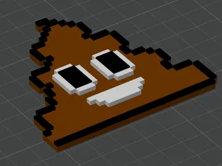 Pixel Poop by Tasche Davenport | Download free STL model | Printables.com