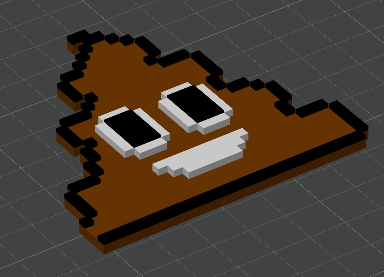 Pixel Poop by Tasche Davenport | Download free STL model | Printables.com