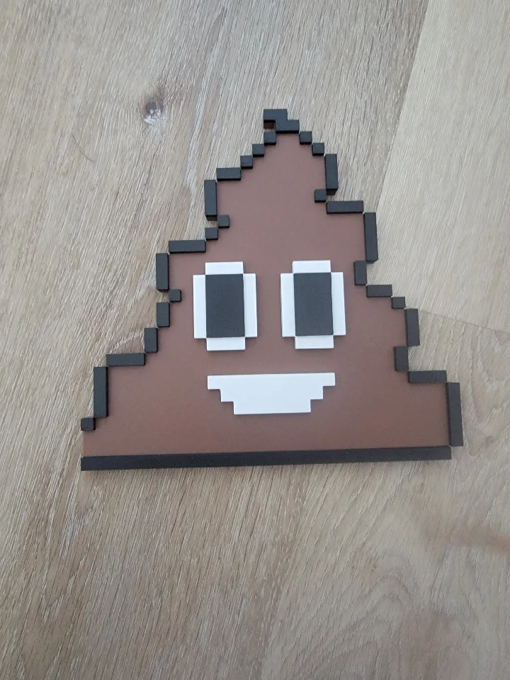 Pixel Poop by Tasche Davenport | Download free STL model | Printables.com