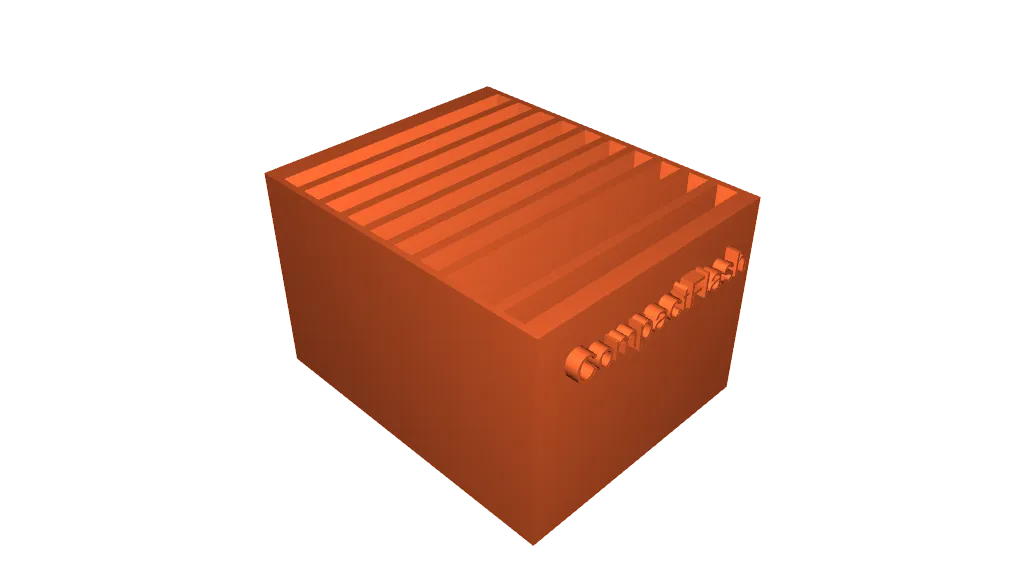 CompactFlash holder by Roger Persson | Download free STL model ...
