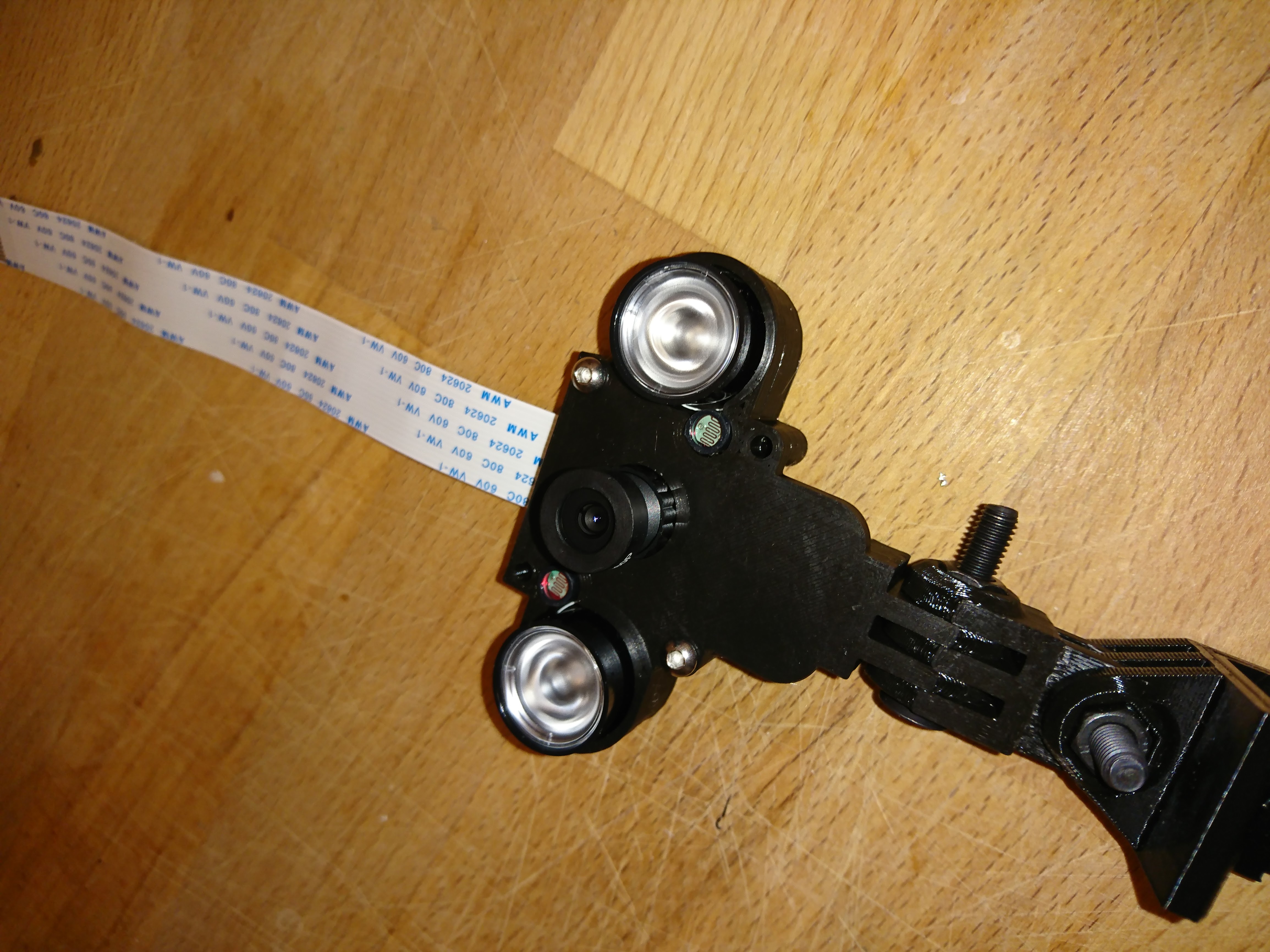 Raspberry Pi Night Vision Camera mount with Modular Mounting System ...