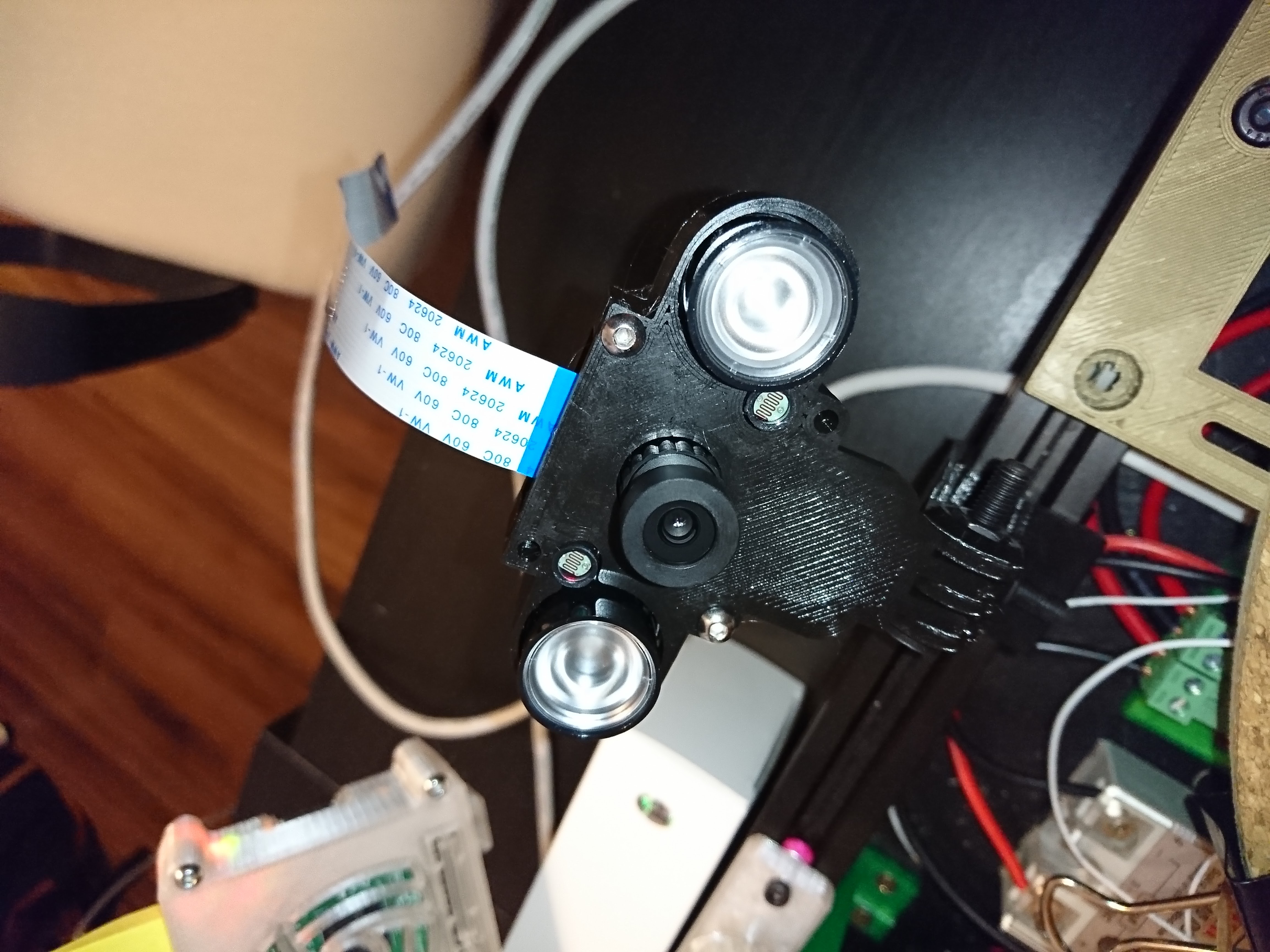 Raspberry Pi Night Vision Camera mount with Modular Mounting System ...