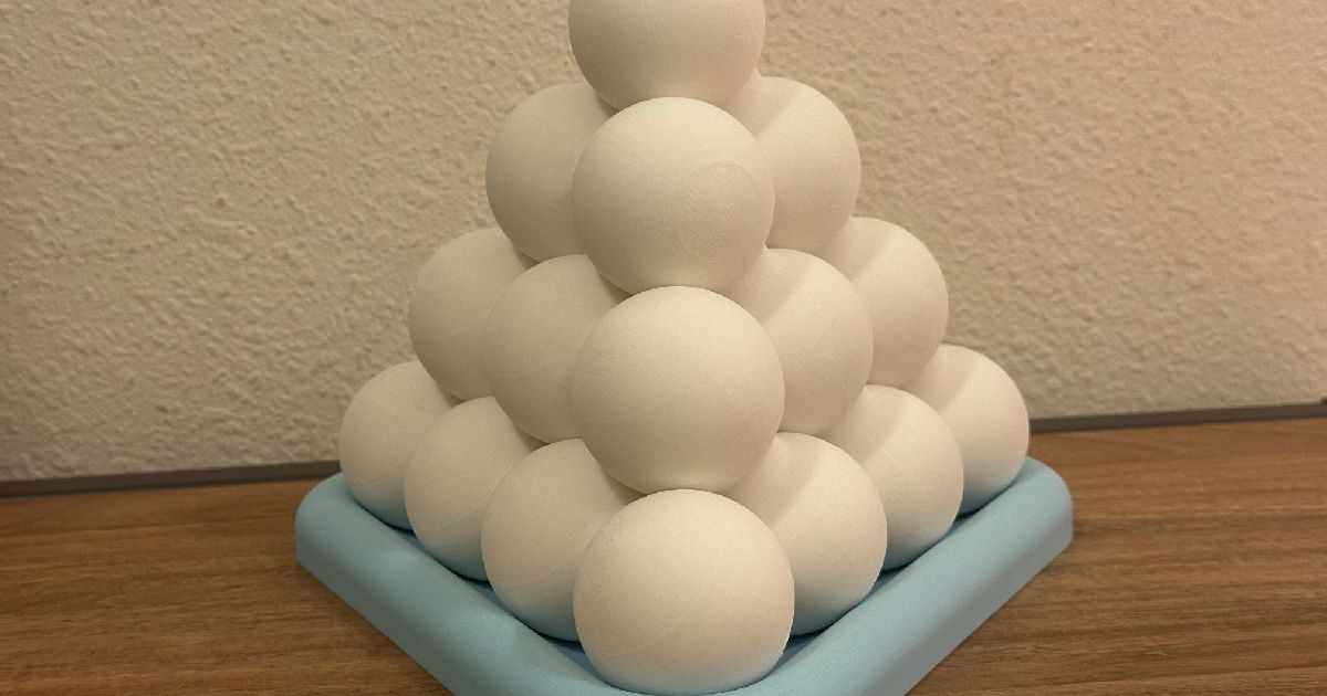 Survivor Pyramid Ball Puzzle by Quan1um | Download free STL model ...