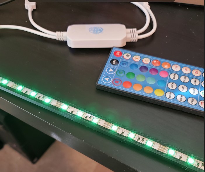 5050 LED Strip Track by ebarnes | Download free STL model | Printables.com