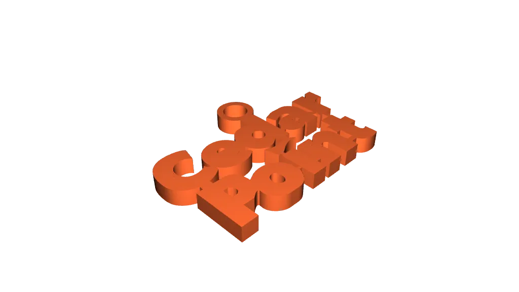 Cedar Point Keychain by FIREMANIA | Download free STL model ...