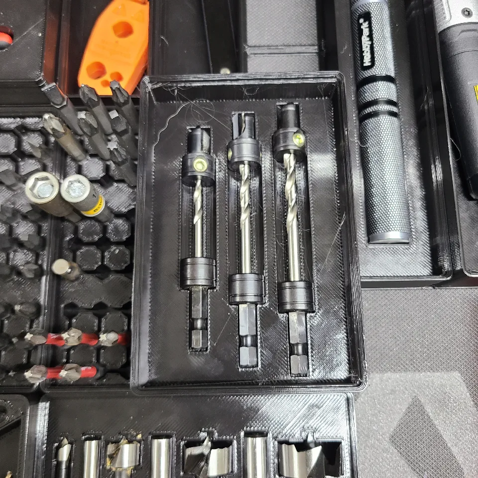 Make It Snappy Countersink Bit Storage - Gridfinity by kvn5x4 ...