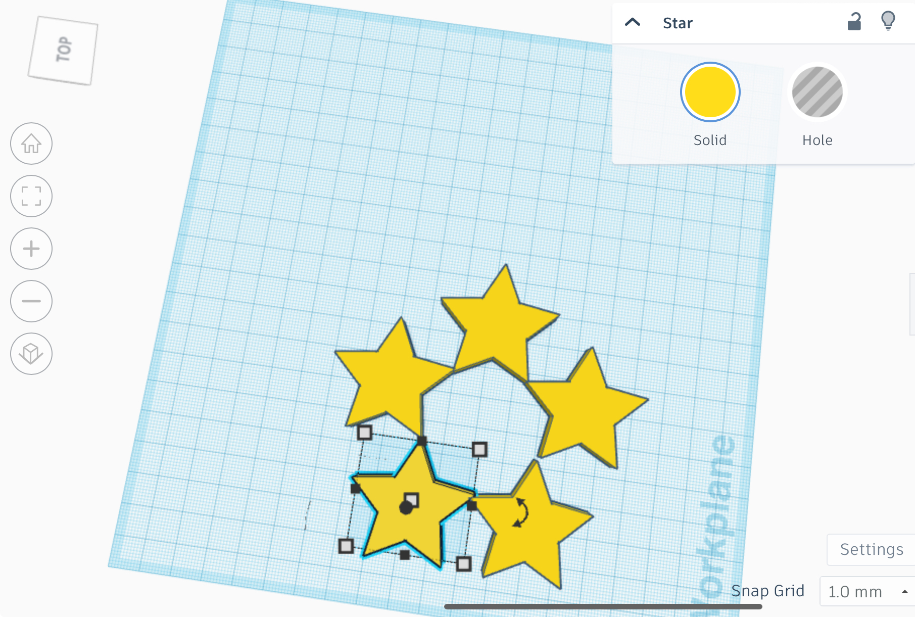 The grand Gold stars by jshop | Download free STL model | Printables.com