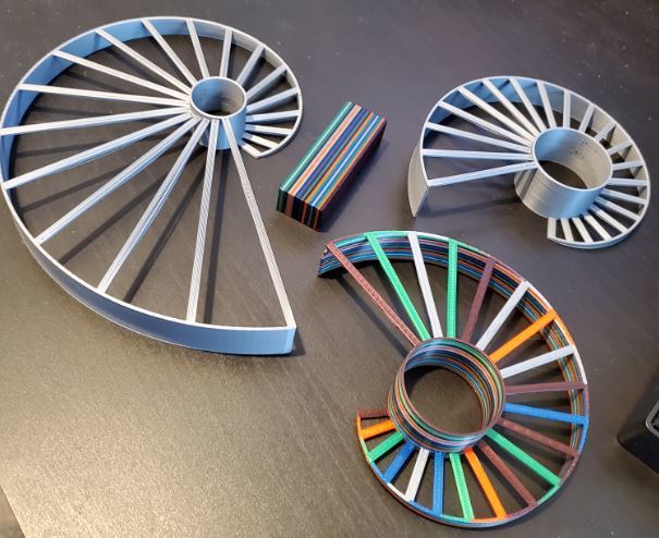 MultiPart Bridging Test by ebarnes | Download free STL model ...