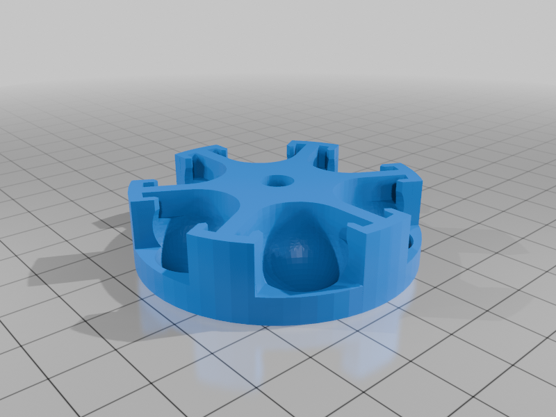 Improved Geodesic Dome Hubs by 3DMason | Download free STL model ...