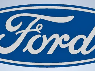 Ford Logo by Designer | Download free STL model | Printables.com