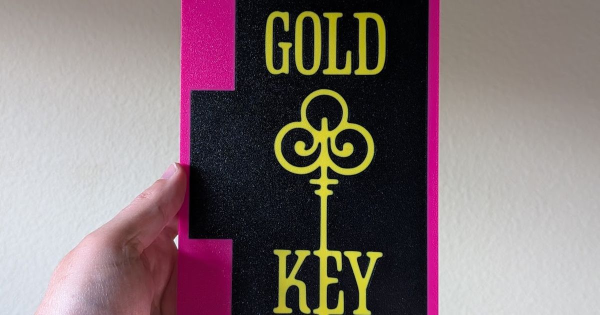 Gold Key Comics Logo sign by Design•Slice•Print Studio | Download free ...