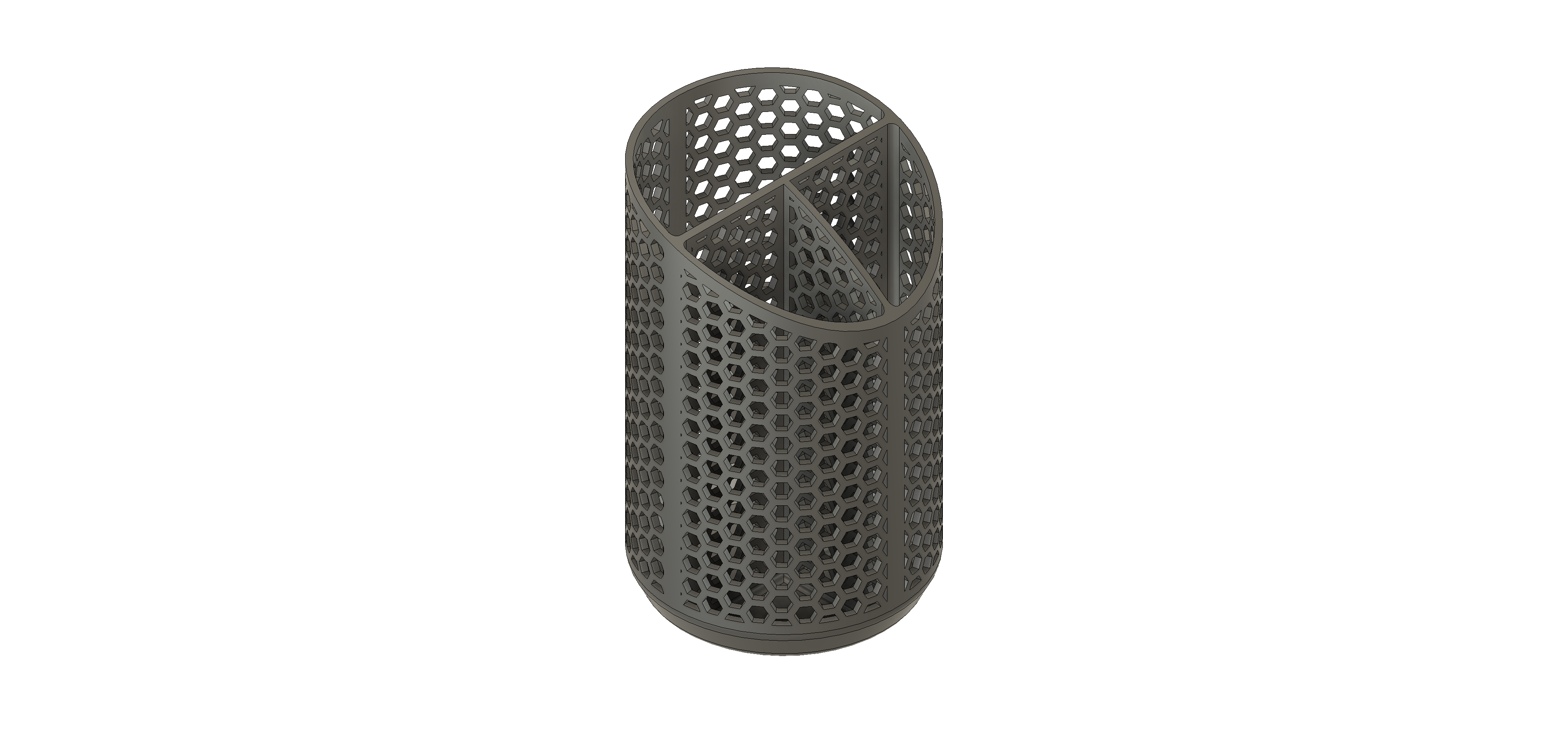 Efficient Honeycomb Pencil Holder by JayBird_25 | Download free STL ... Efficient Honeycomb Pencil Holder by JayBird_25 | Download free STL ...