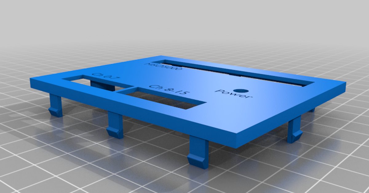 Case for a Logicanalyzer PCB for the MSO5000 Scope by Rainer | Download ...