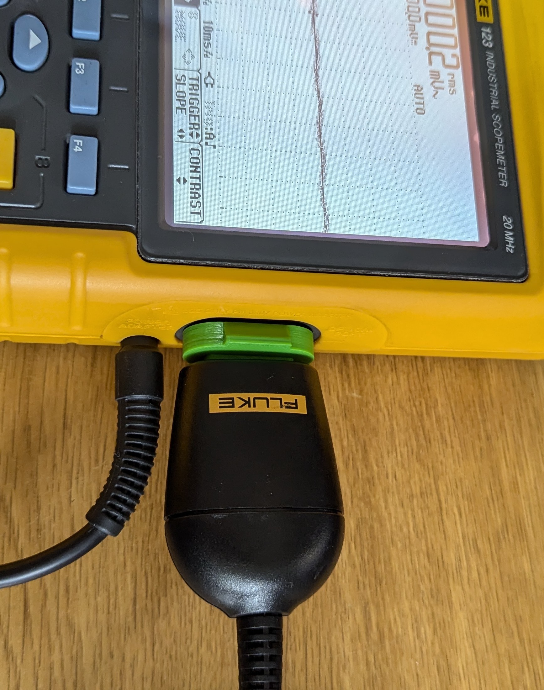 Fluke Scopemeter optical interface mechanical adapter by Rainer ...