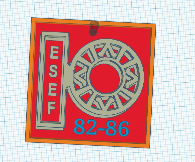 ESEF logo by Luis Salamanca | Download free STL model | Printables.com