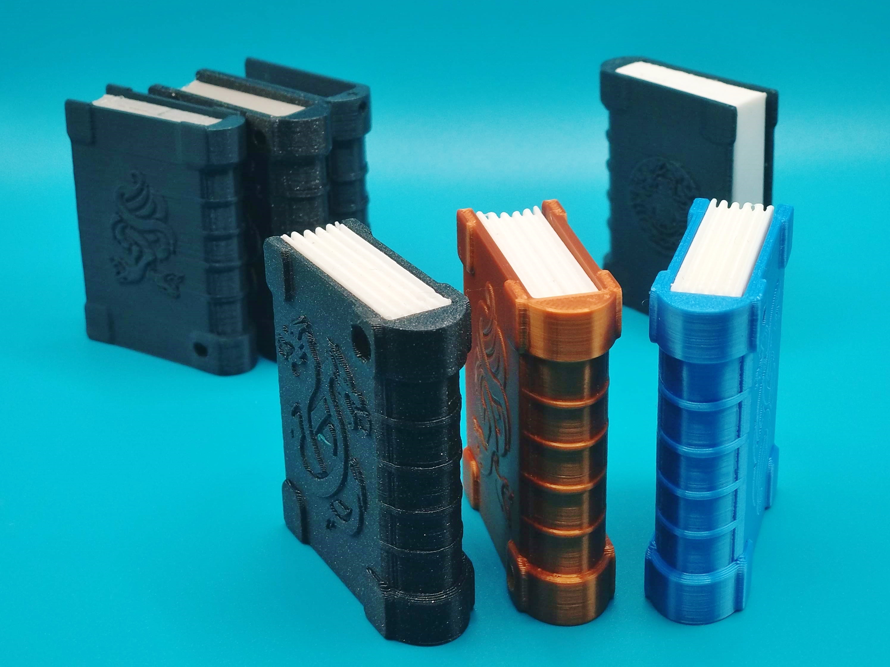 OLD BOOK - keychain by 3D PRINT | Printables Store