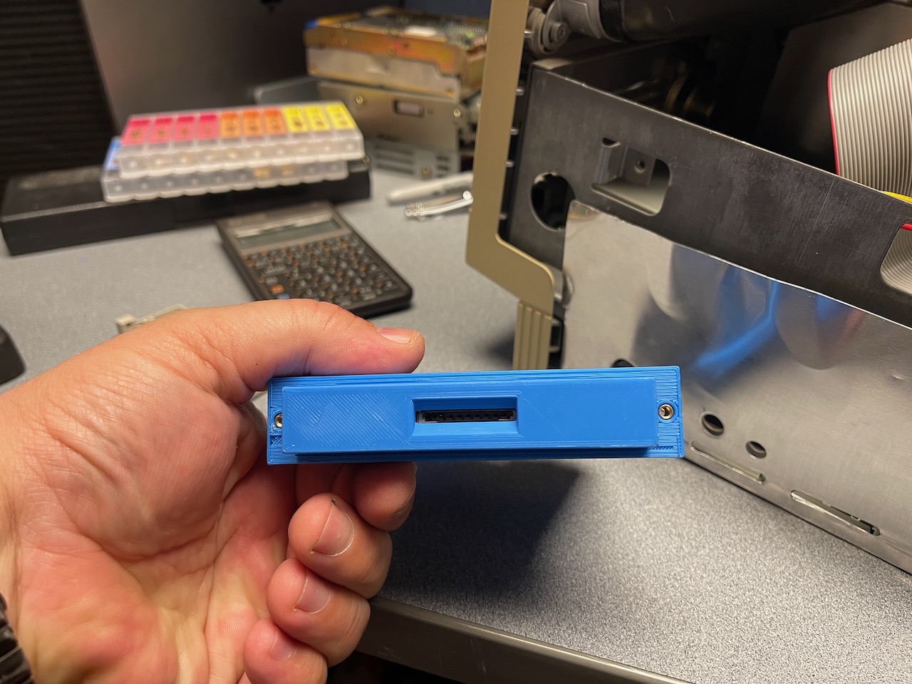 BlueSCSI v2 Expansion Slot Mount for Macintosh SE & SE/30 by Michael K ...