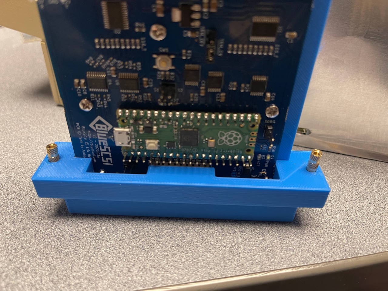 BlueSCSI v2 Expansion Slot Mount for Macintosh SE & SE/30 by Michael K ...