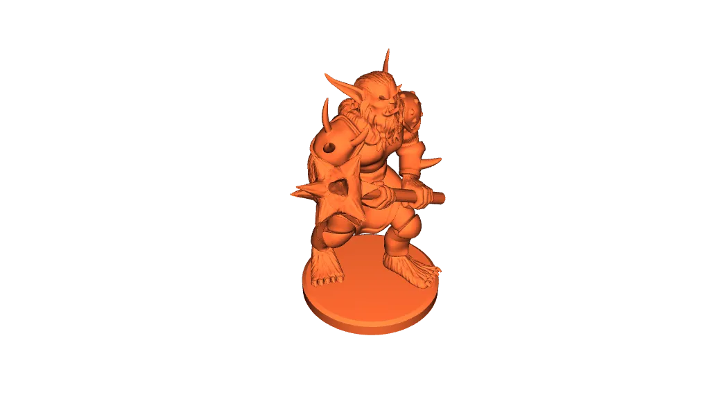 Bugbear with Morningstar Minifigure by jayden524 | Download free STL ...