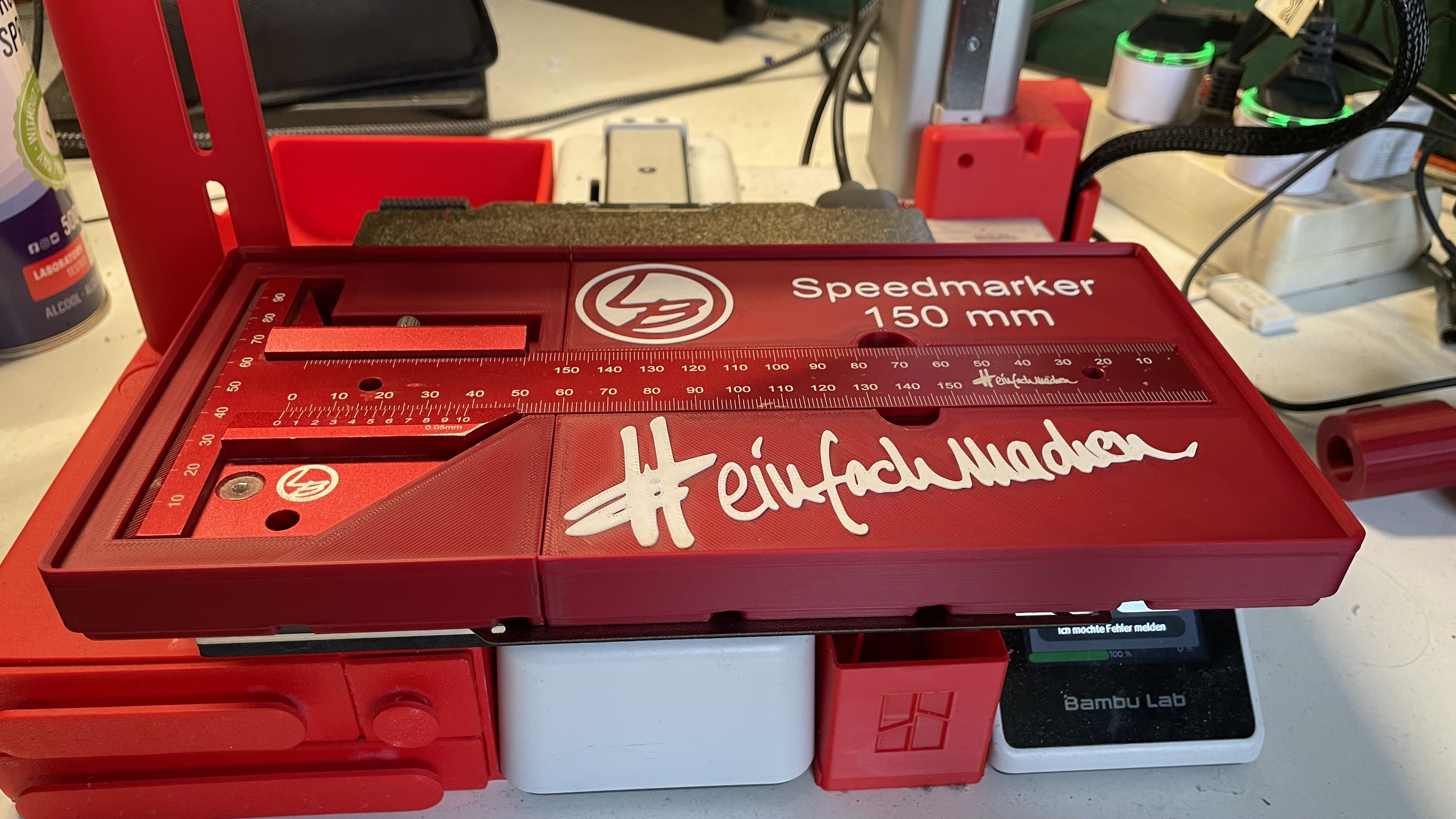 Gridfinity - Halter für "LetsBastel" Speedmarker 150mm by Torsten Brumm ...