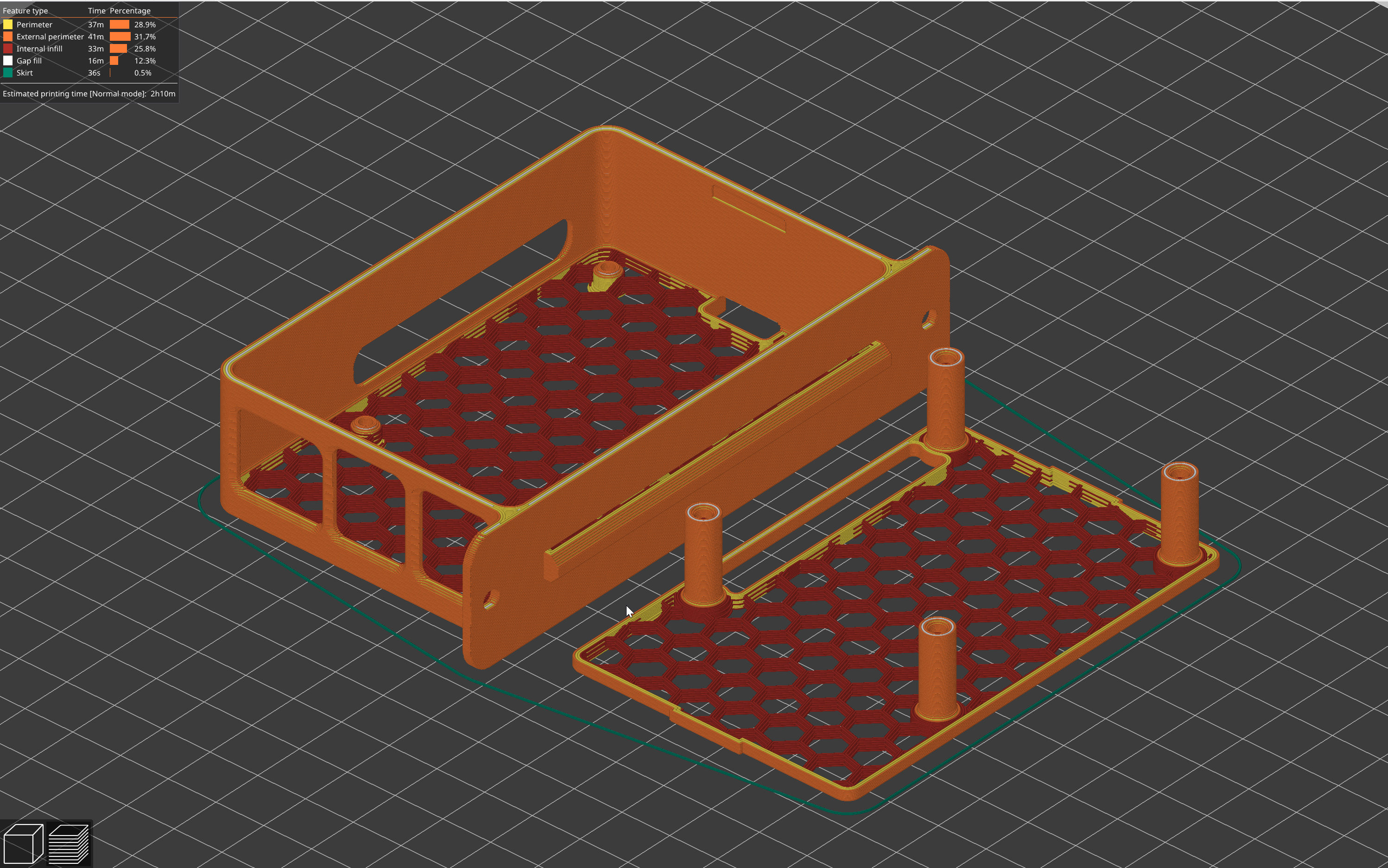 RPI to 20x20 profile case by 3denvangelist | Download free STL model ...
