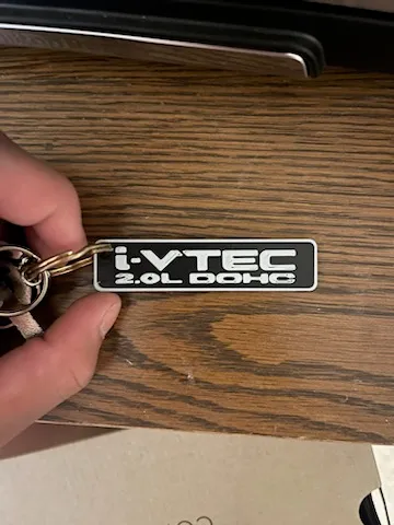 Vtec Keychain by 3DJay | Download free STL model | Printables.com