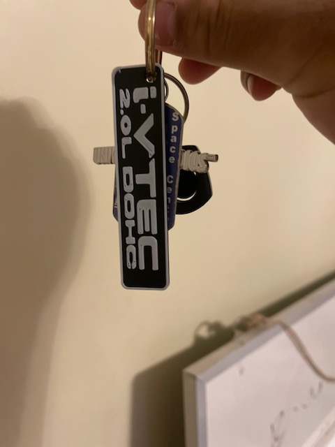 Vtec Keychain by 3DJay | Download free STL model | Printables.com