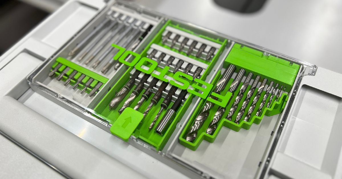 Festool Lid Compartment Inserts and Accessories von Kerndrup ...