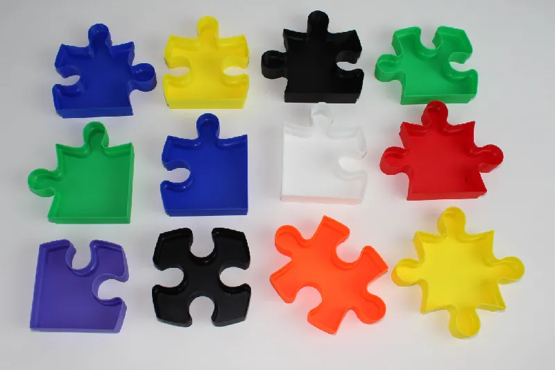 22 Jigsaw Puzzle Sorting Trays by Grandpa 3DPrints | Download free STL ...