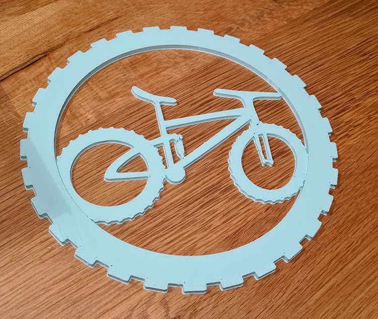 MTB Sign by GCodePrintr | Download free STL model | Printables.com