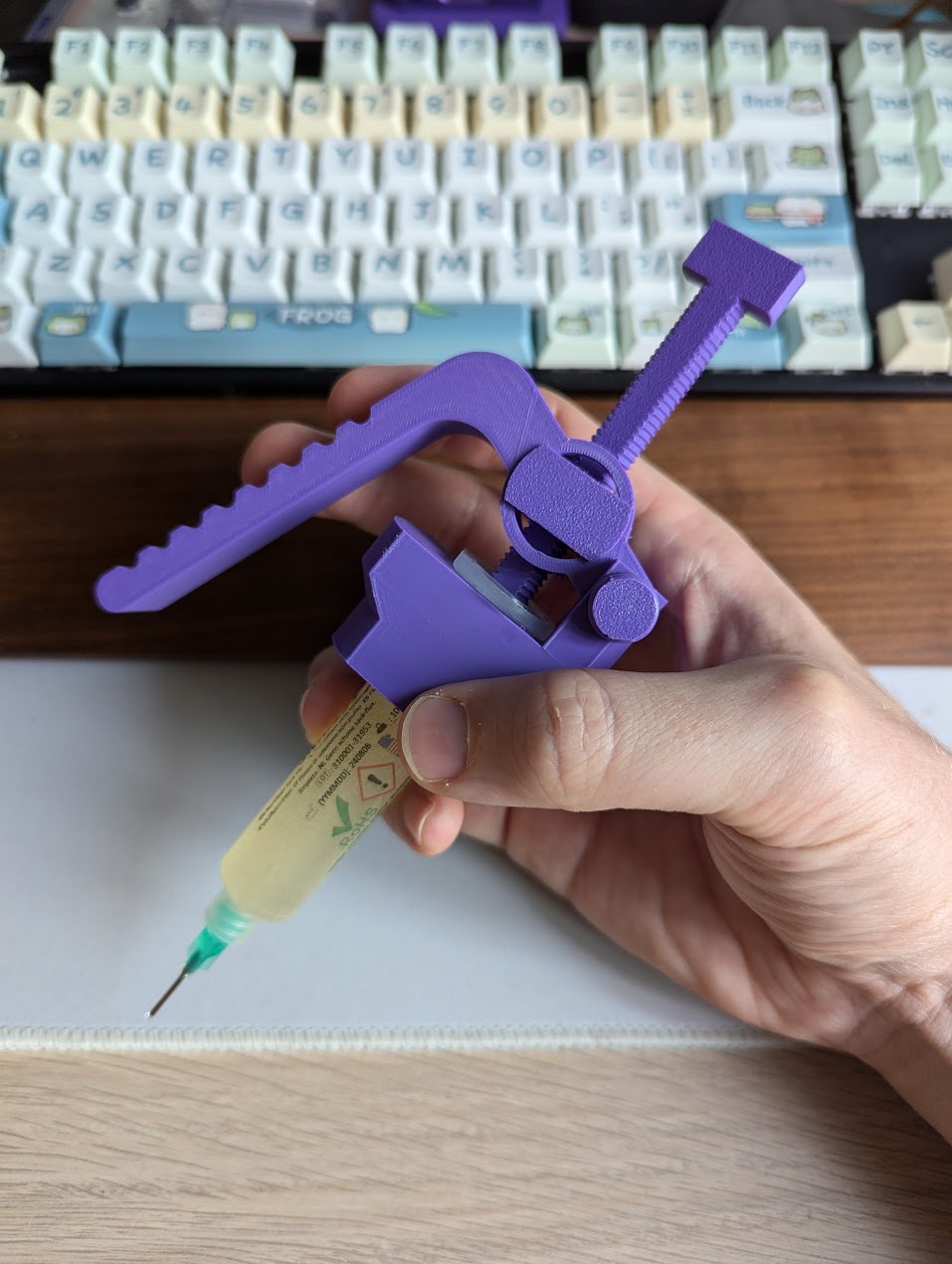 Solder paste and flux lever handle by LeggoMyFroggo | Download free STL ...