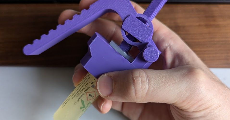 Solder paste and flux lever handle by LeggoMyFroggo | Download free STL ...