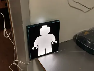 lego man signs by Torben Ritter | Download free STL model | Printables.com