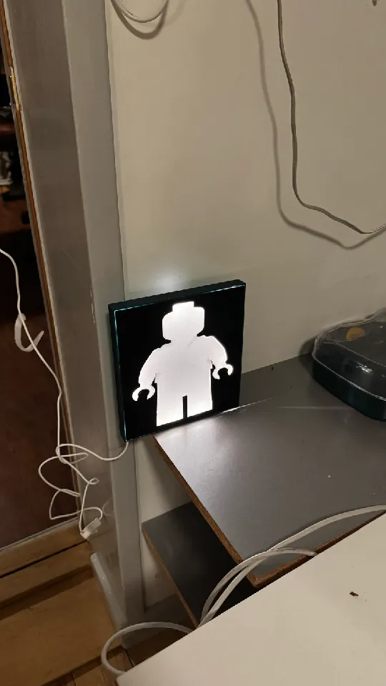 lego man signs by Torben Ritter | Download free STL model | Printables.com