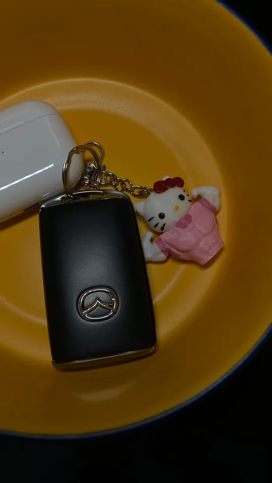 Keychain hello kitty by Xmakergt | Download free STL model | Printables.com
