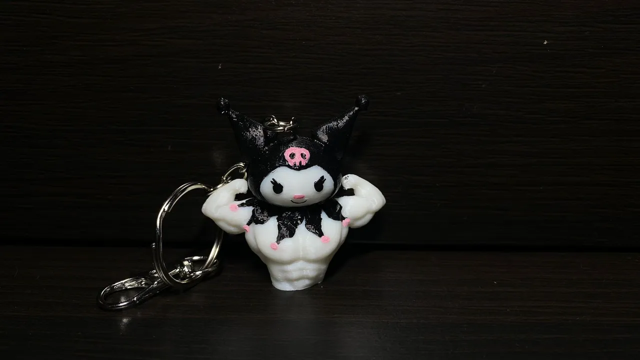 Keychain kuromi by Xmakergt | Download free STL model | Printables.com