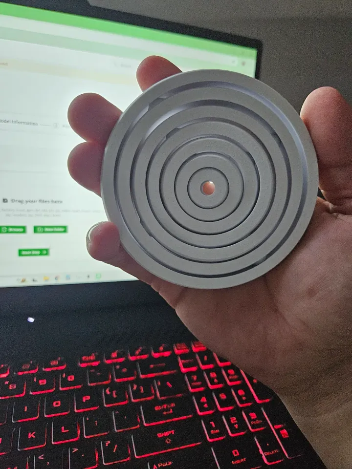 7-ring gyro spinner fidget by =Tru3= | Download free STL model ...