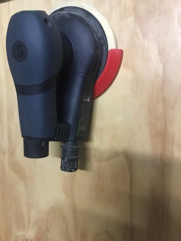 Festool 150 RO sander holder by gronax | Download free STL model ...