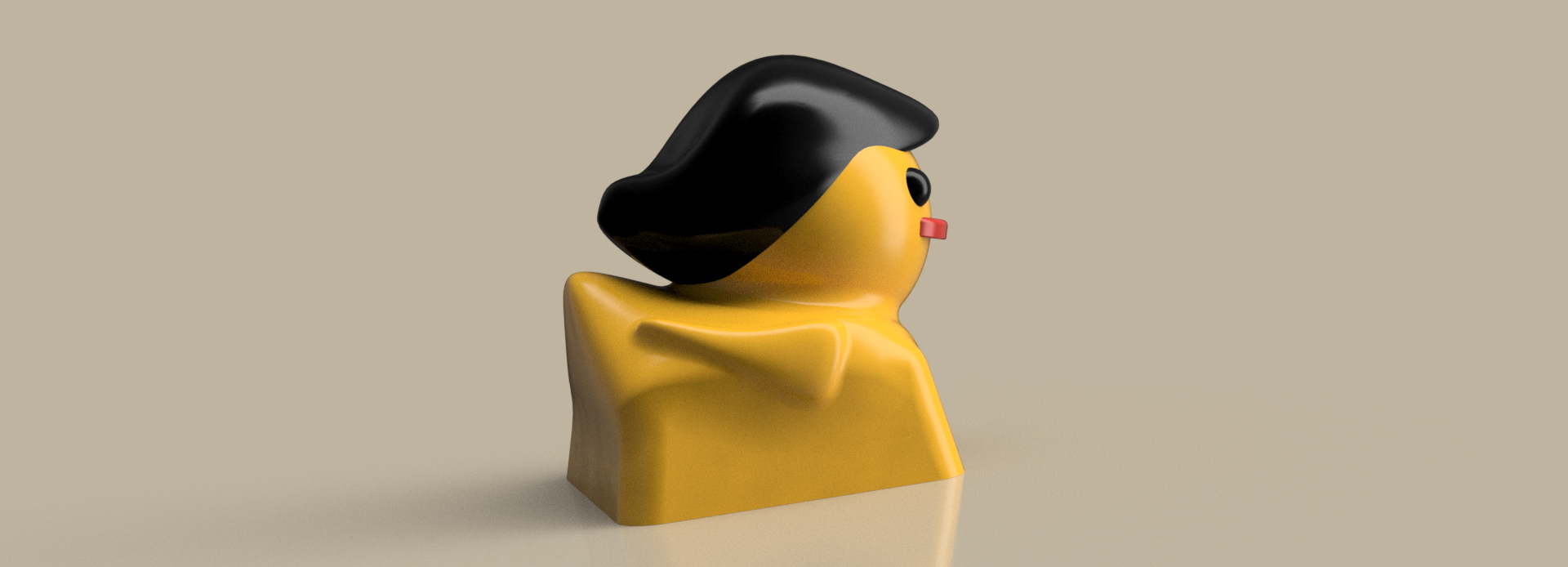 Duck Elvis KEYCAP by etsy etsy | Download free STL model | Printables.com