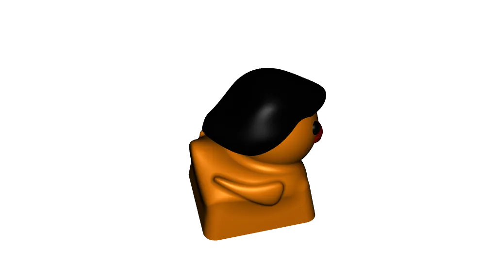 Duck Elvis KEYCAP by etsy etsy | Download free STL model | Printables.com