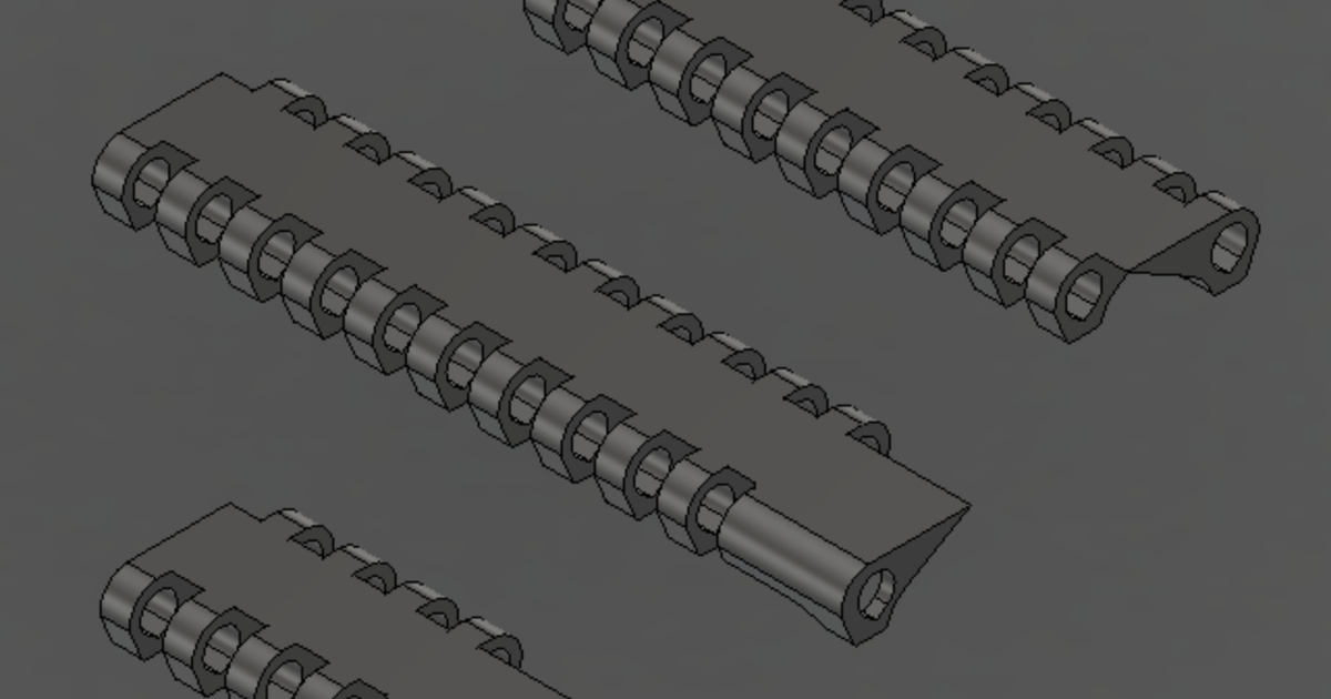 Test fit for Intralox Series 1100 modular conveyor belt by ROG ...