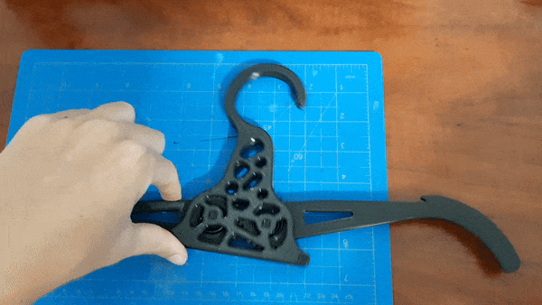 Collapsible Hanger by les4 | Download free STL model | Printables.com