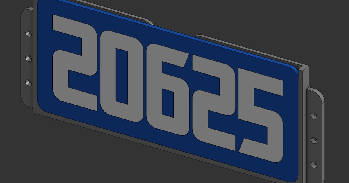 FTC Number plate and holder - FTC #20625 by I Do Thinz | Download free ...