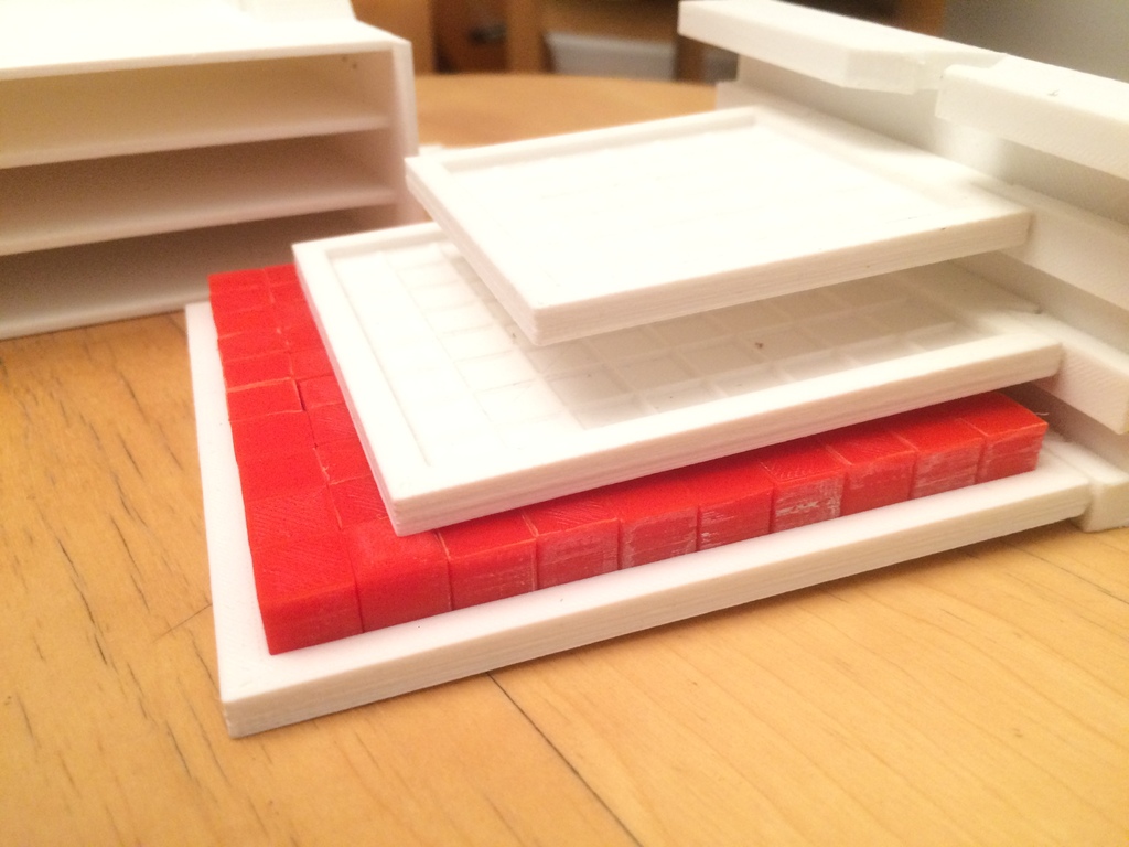 Pocket Pythagoras with cubes (6/8/10) by Ole | Download free STL model ...